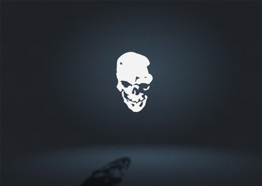 Death Note Skull Decal Sticker - Etsy