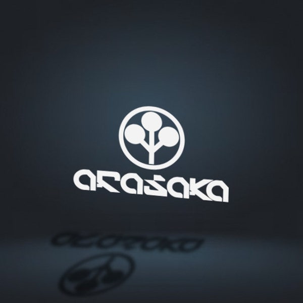 Arasaka Cyberpunk Car Decal - Etsy