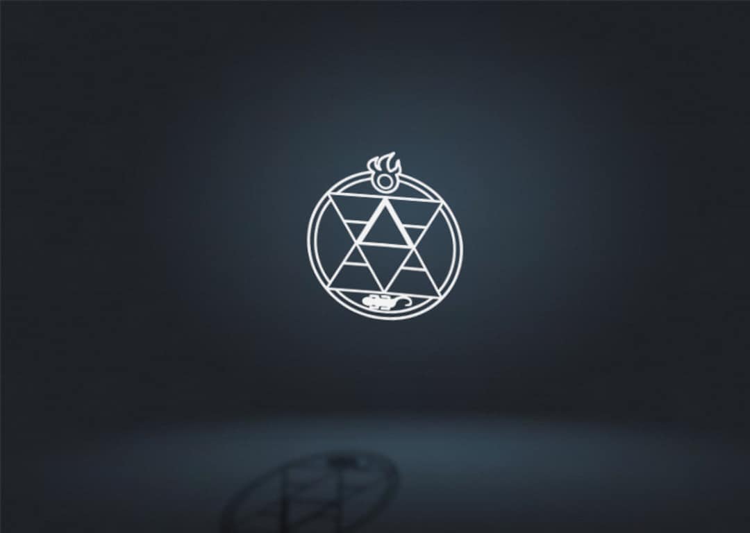 Full Metal Roy Mustang Decal Sticker - Etsy