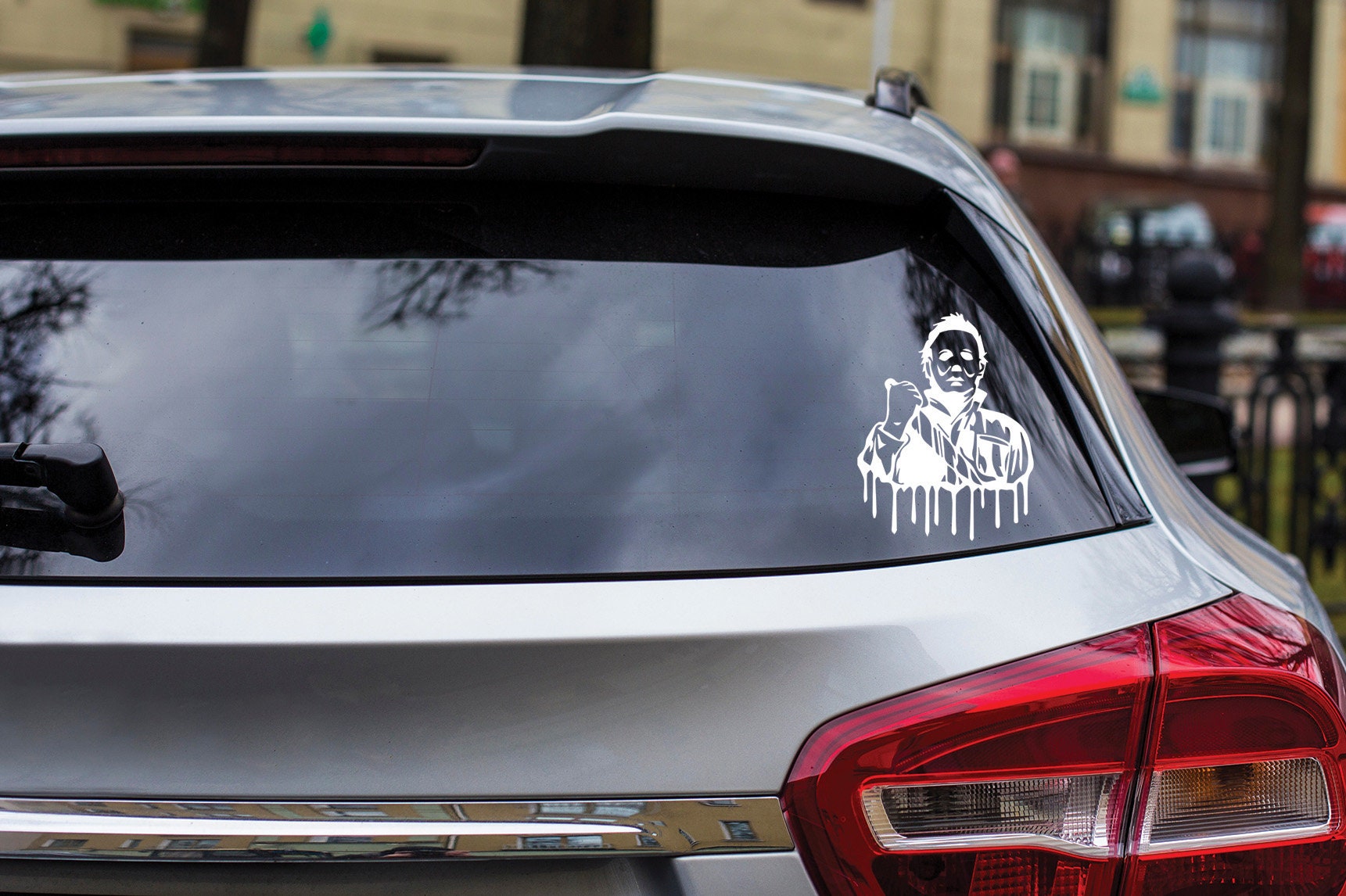 Michael Myers Blood Drip Decal Sticker - Etsy