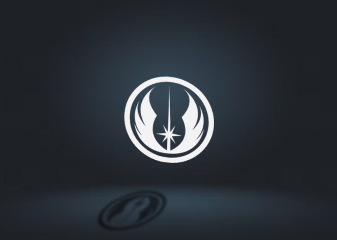 Jedi Emblem Decal Sticker - Etsy
