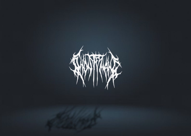 Ghostmane Metal Logo Decal Sticker - Etsy