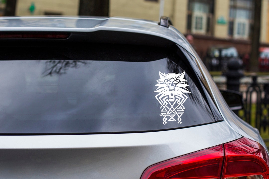 Witcher 3 Witcher Wolf Logo Emblem 8 Decal Sticker - Etsy