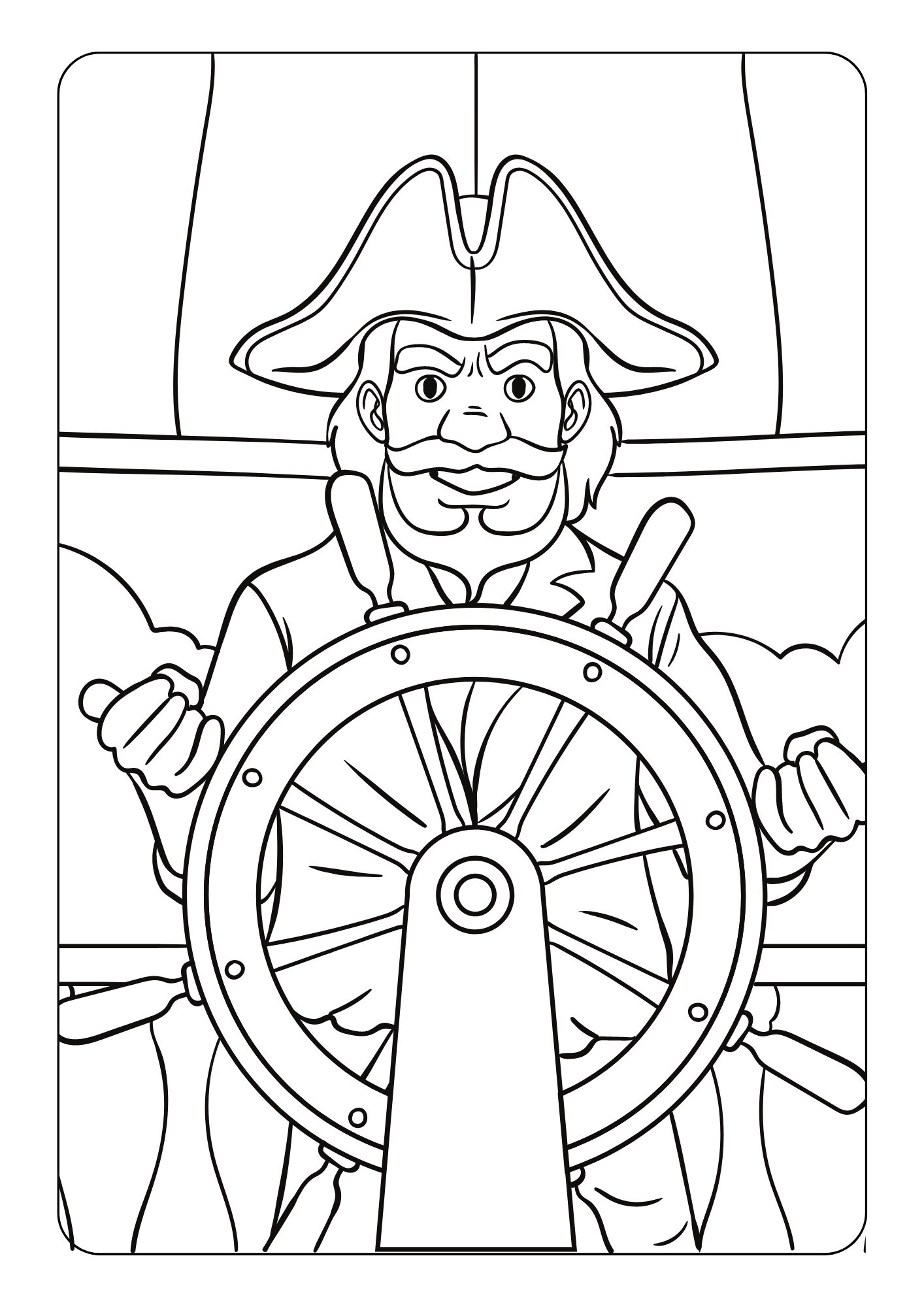 16 Pack Pirate Colouring in Pages School Activity 16 X A4 Colouring ...
