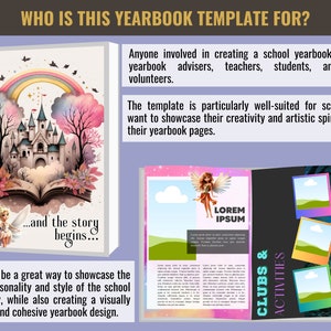 Elementary Yearbook Template - Capture Your School Spirit With ...