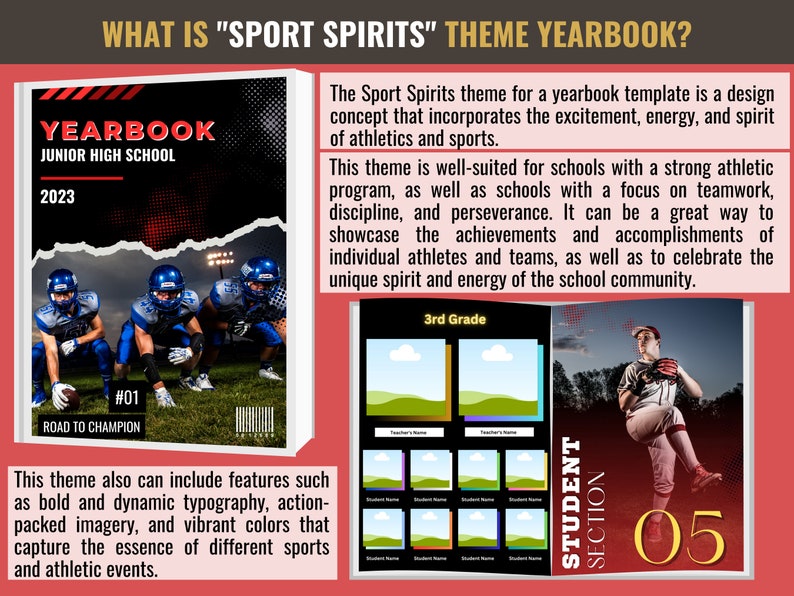 Custom Yearbook Template - Keepsakes for High School Memories With ...