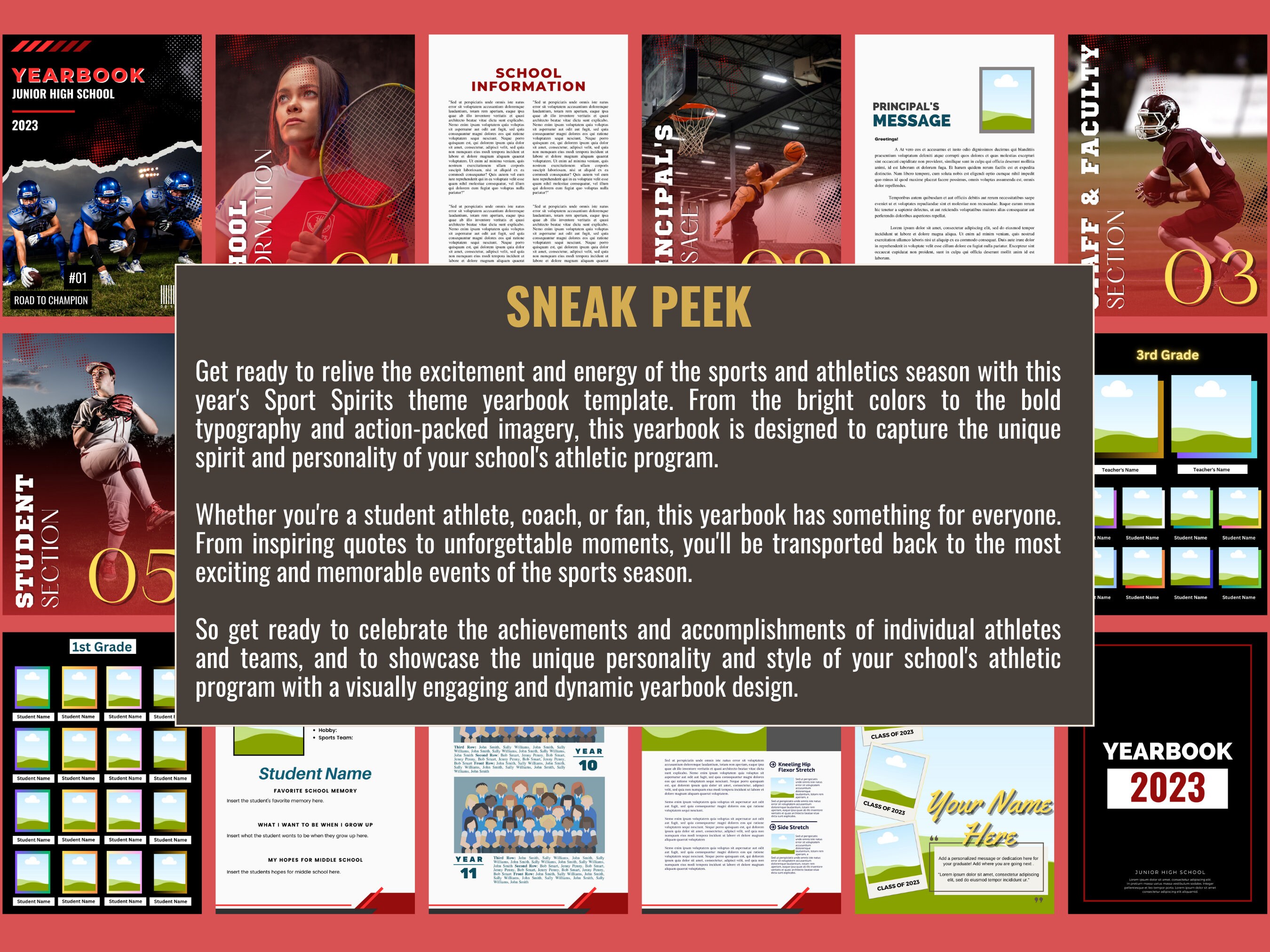 Custom Yearbook Template - Keepsakes for High School Memories With ...