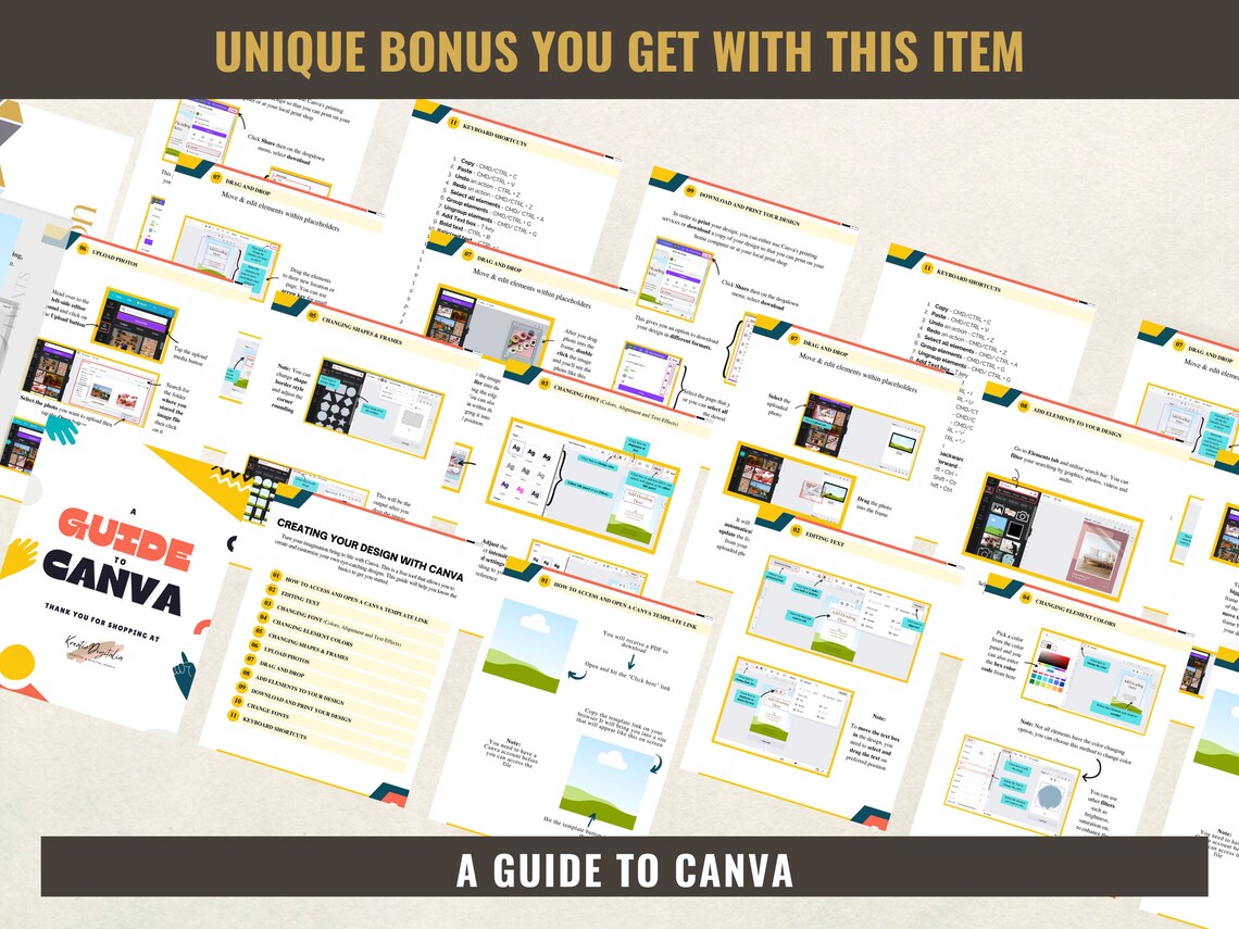 Nostalgic High School Yearbook Template With Retro Revival Theme - Etsy