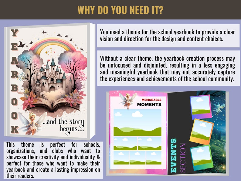 Elementary Yearbook Template - Capture Your School Spirit With ...