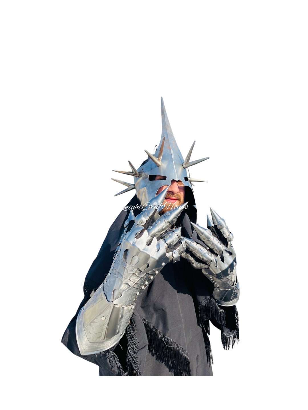 Nazgûl Witch King Ring Wraith Cosplay Costume Full Body Armor With ...