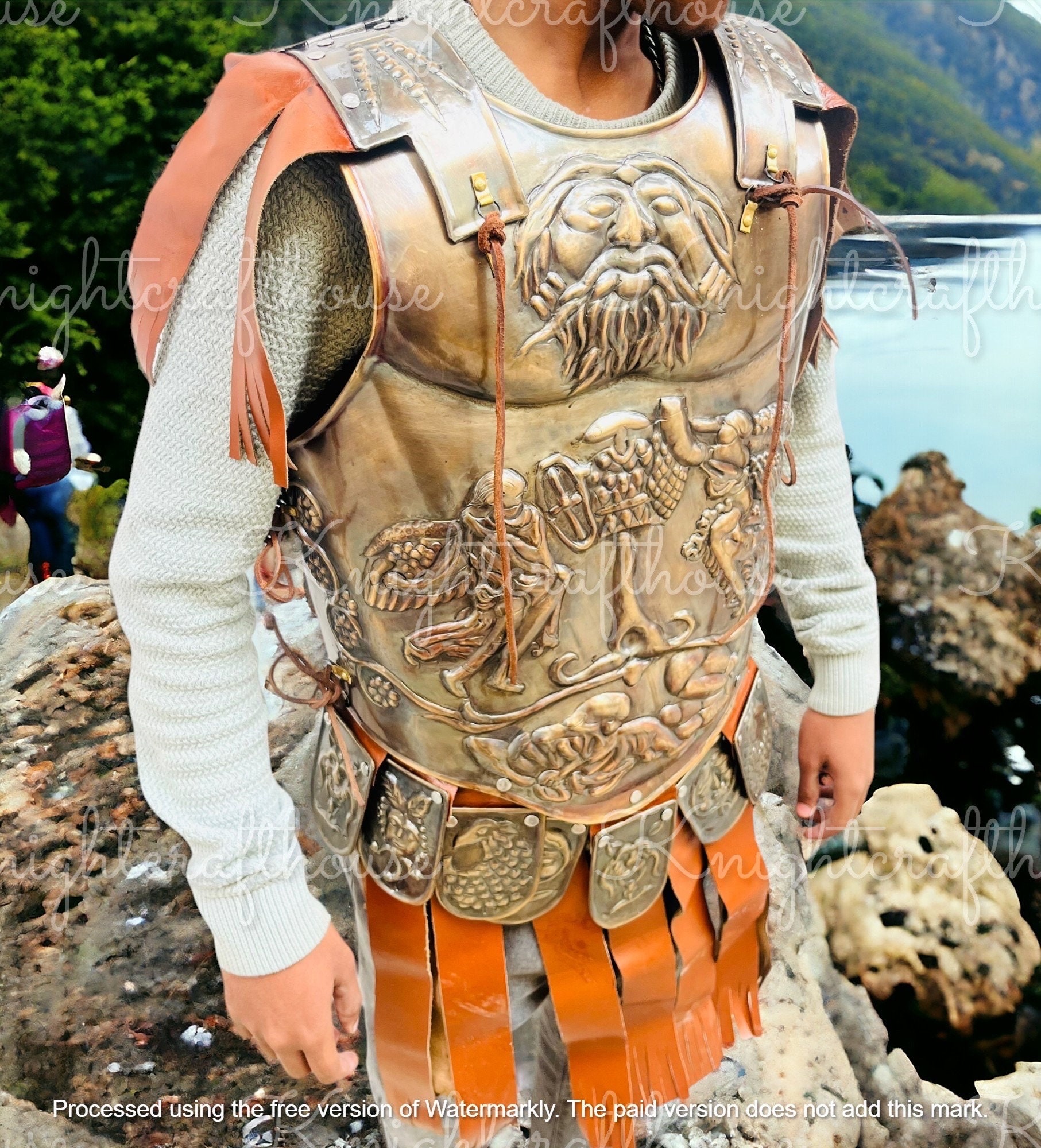 Roman Greek Muscle Armor Cuirass – Medieval Gladiator Breastplate ...