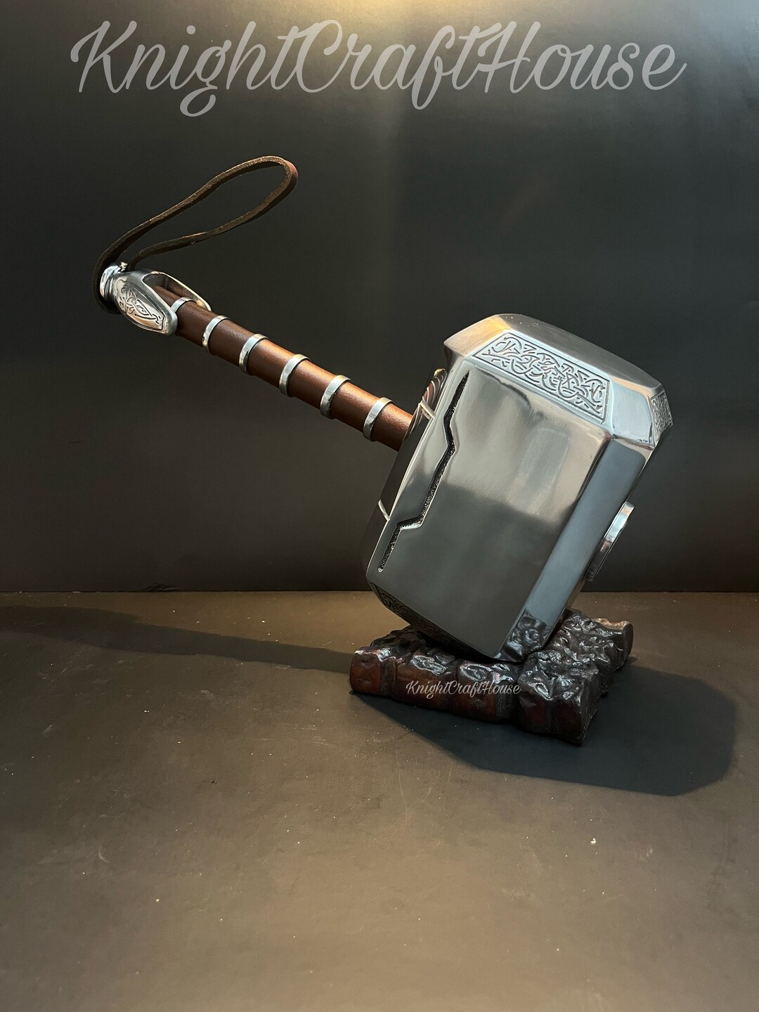 Mjolnir Thor Hammer: Aluminum MCU Avengers Movie Prop Replica With ...