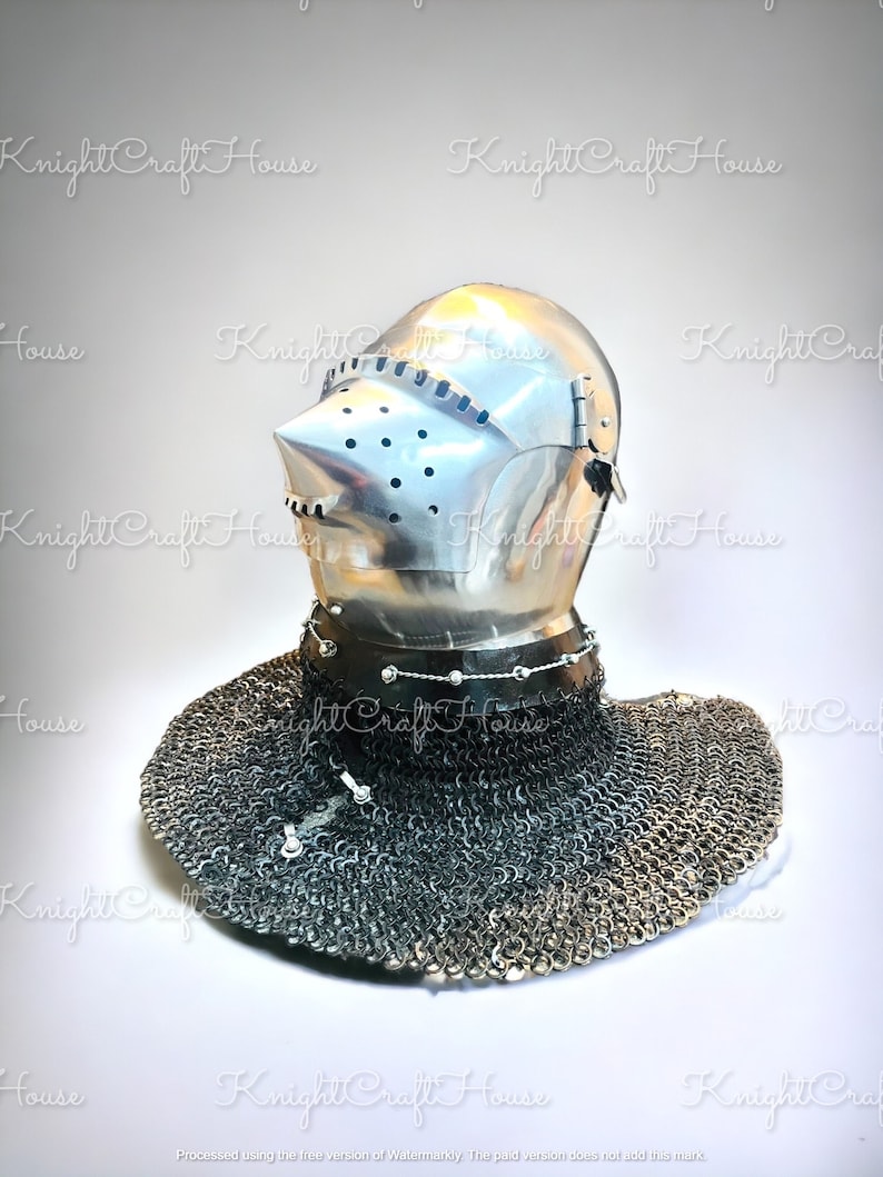 Medieval Houndskull Bascinet Helmet | Medieval Pig Face Helmet ...