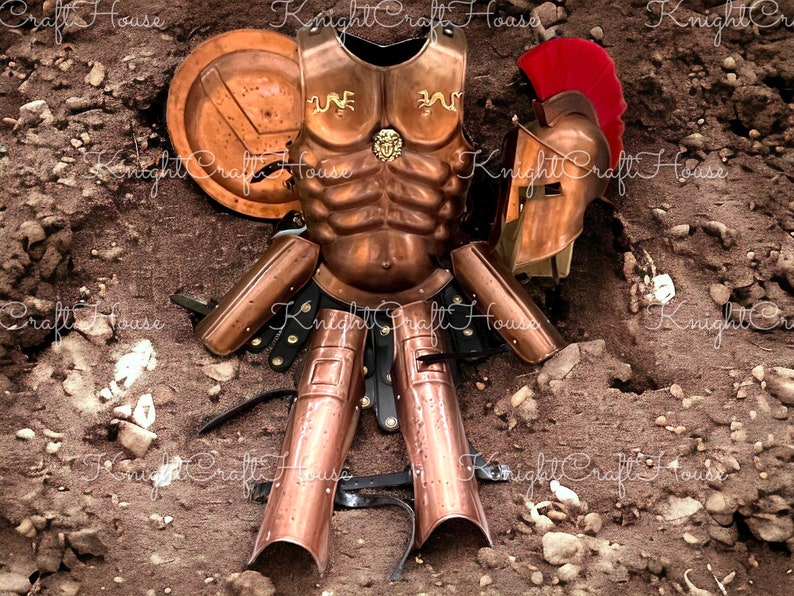 Medieval Roman Muscle Armor Set ~ Spartan 300 Greek King Leonidas ...