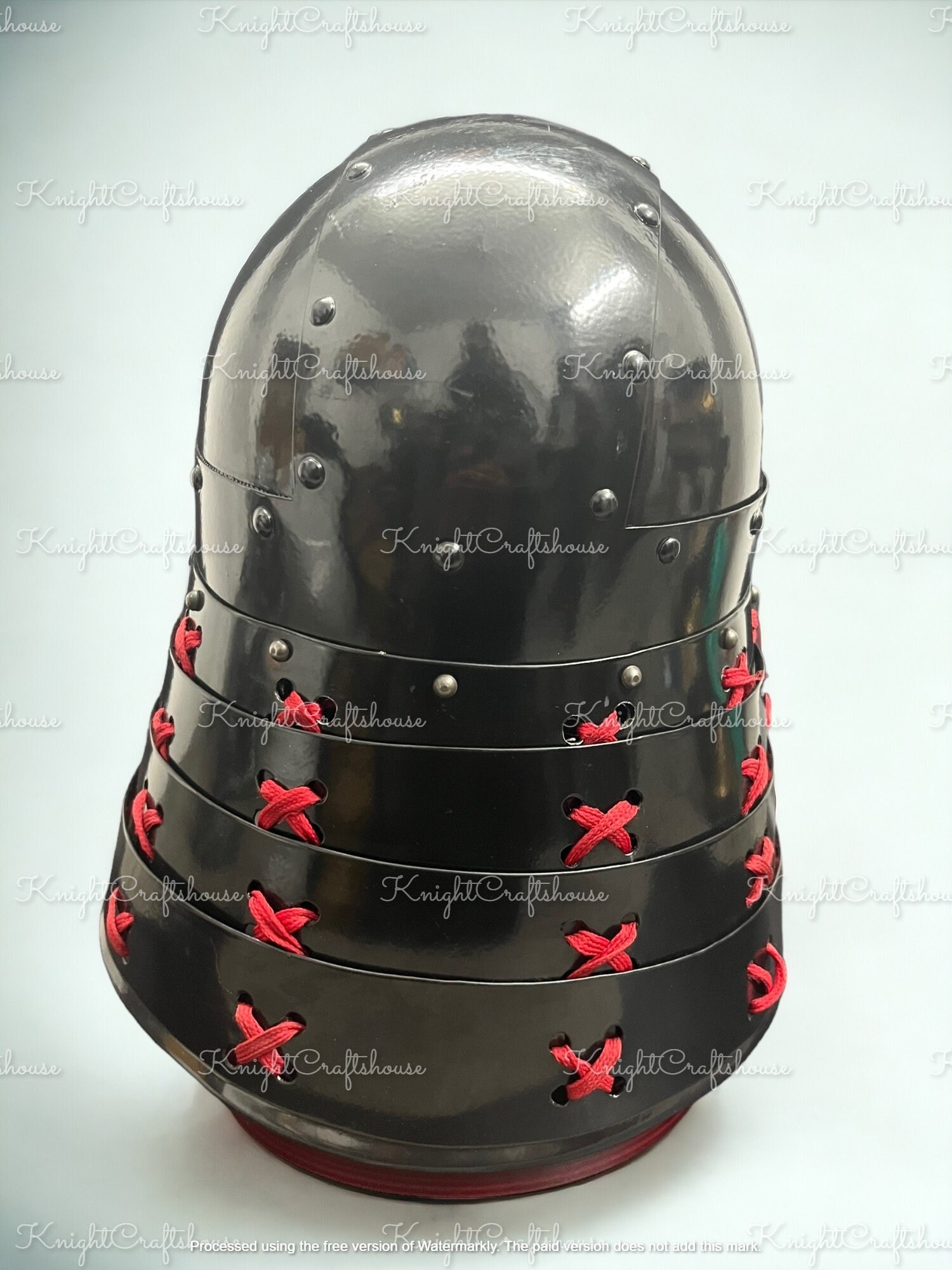 Medieval Samurai Helmet Knight SCA LARP Armor Cosplay Steel Face Visor ...