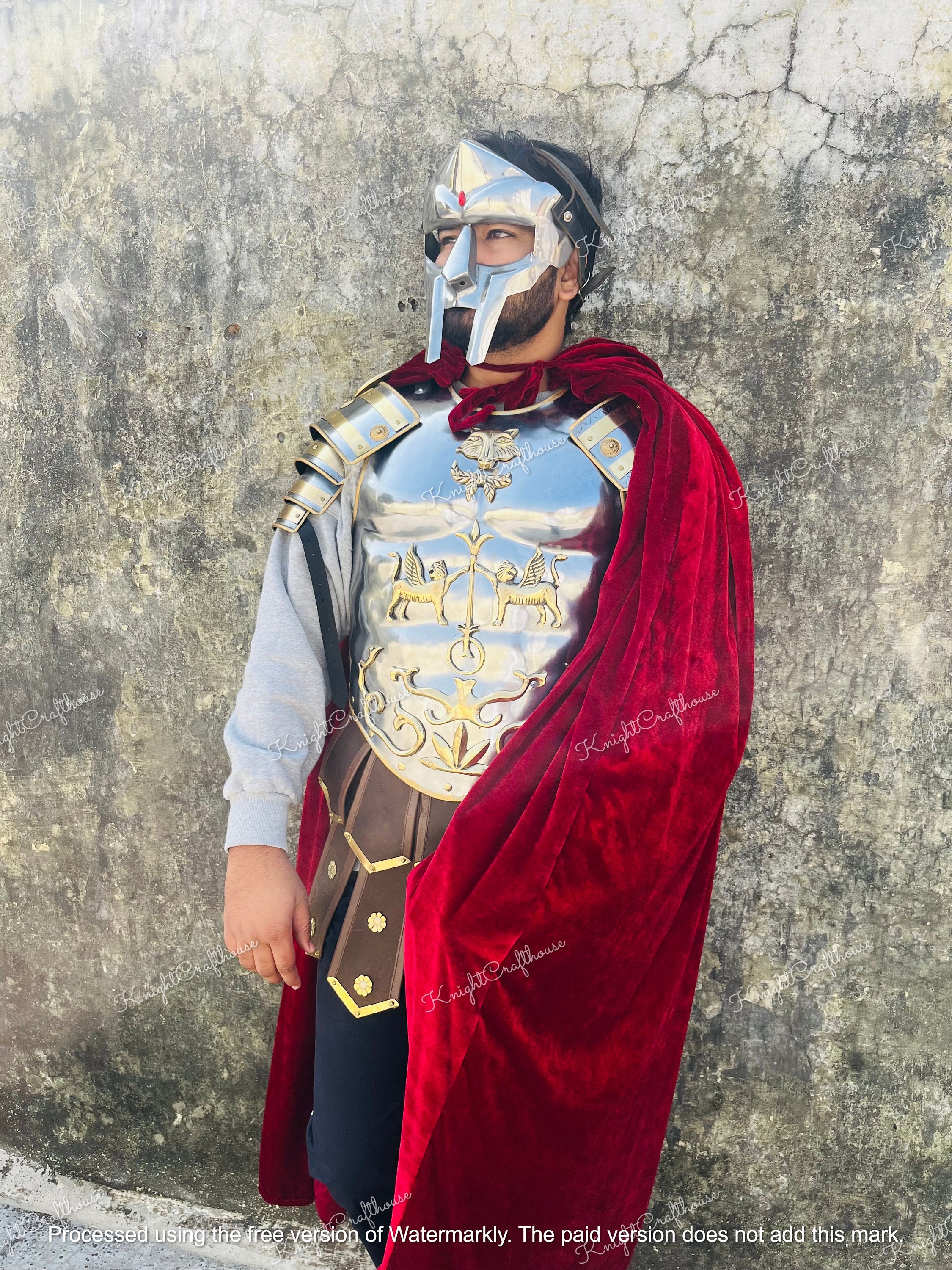 Medieval Roman Muscle Armor Greek Gladiator Muscle Armor Cuirass ...