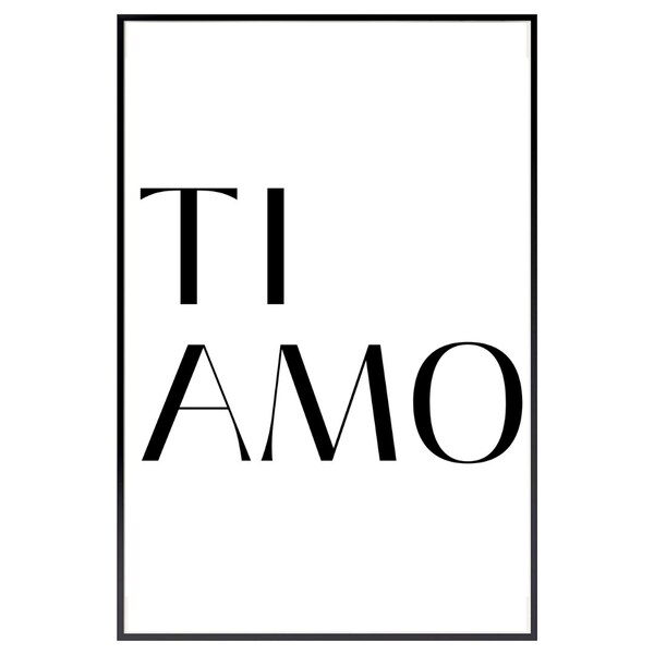 Ti Amo - Etsy