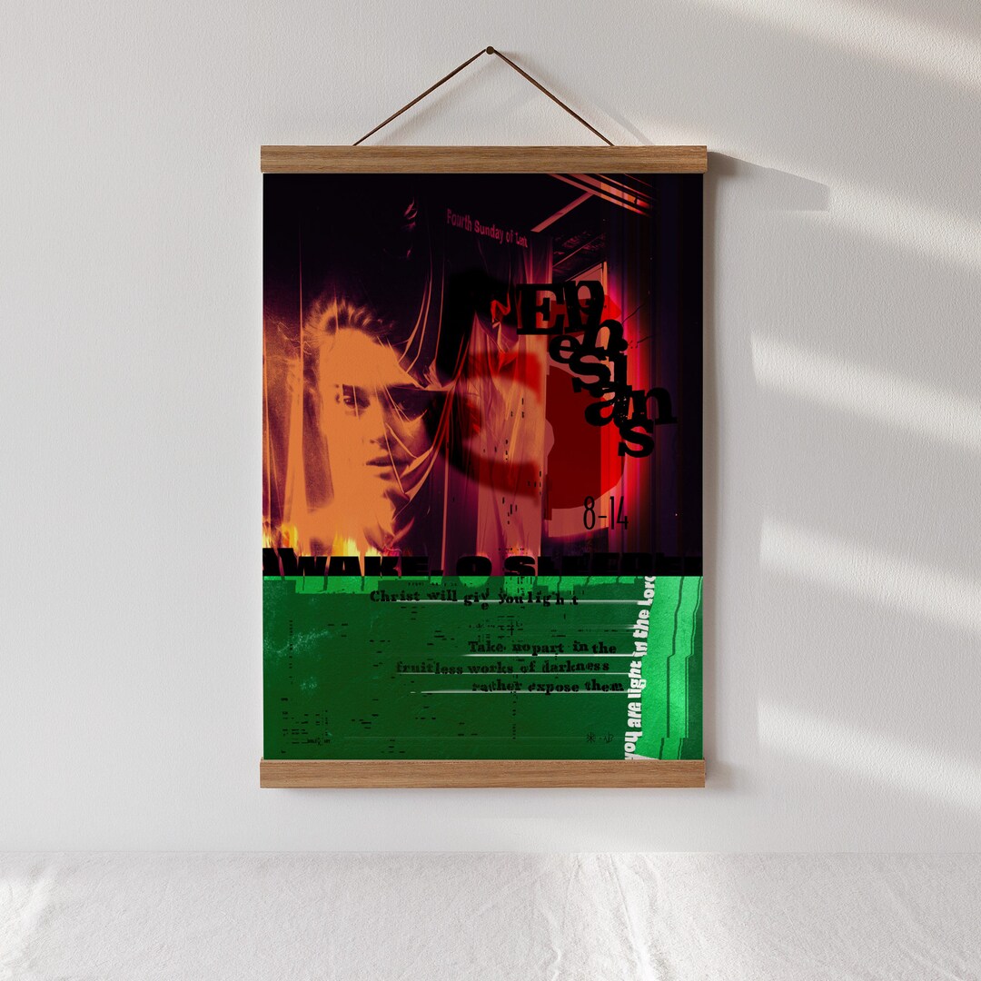 Awake, O Sleeper Art Print, Digital Download Poster, Bible Wall Decor ...