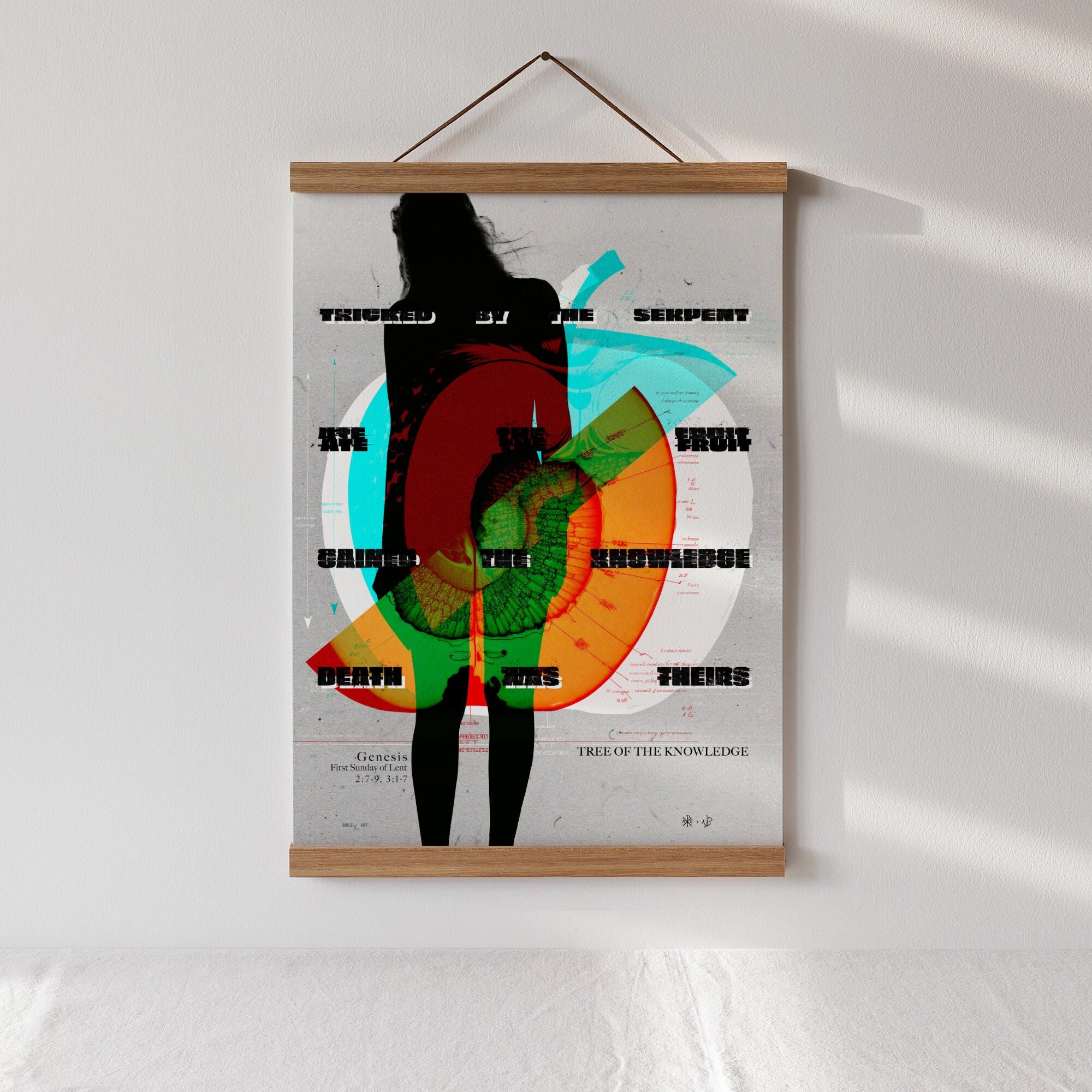 Genesis Wall Art Print Digital Download Poster Bible - Etsy