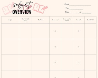 Revision Timetable, Organisation, Planner, Diary, School, College ...