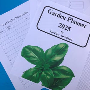 Printable Garden Planner 2025 by the Kinsey Greenhouse - Etsy UK