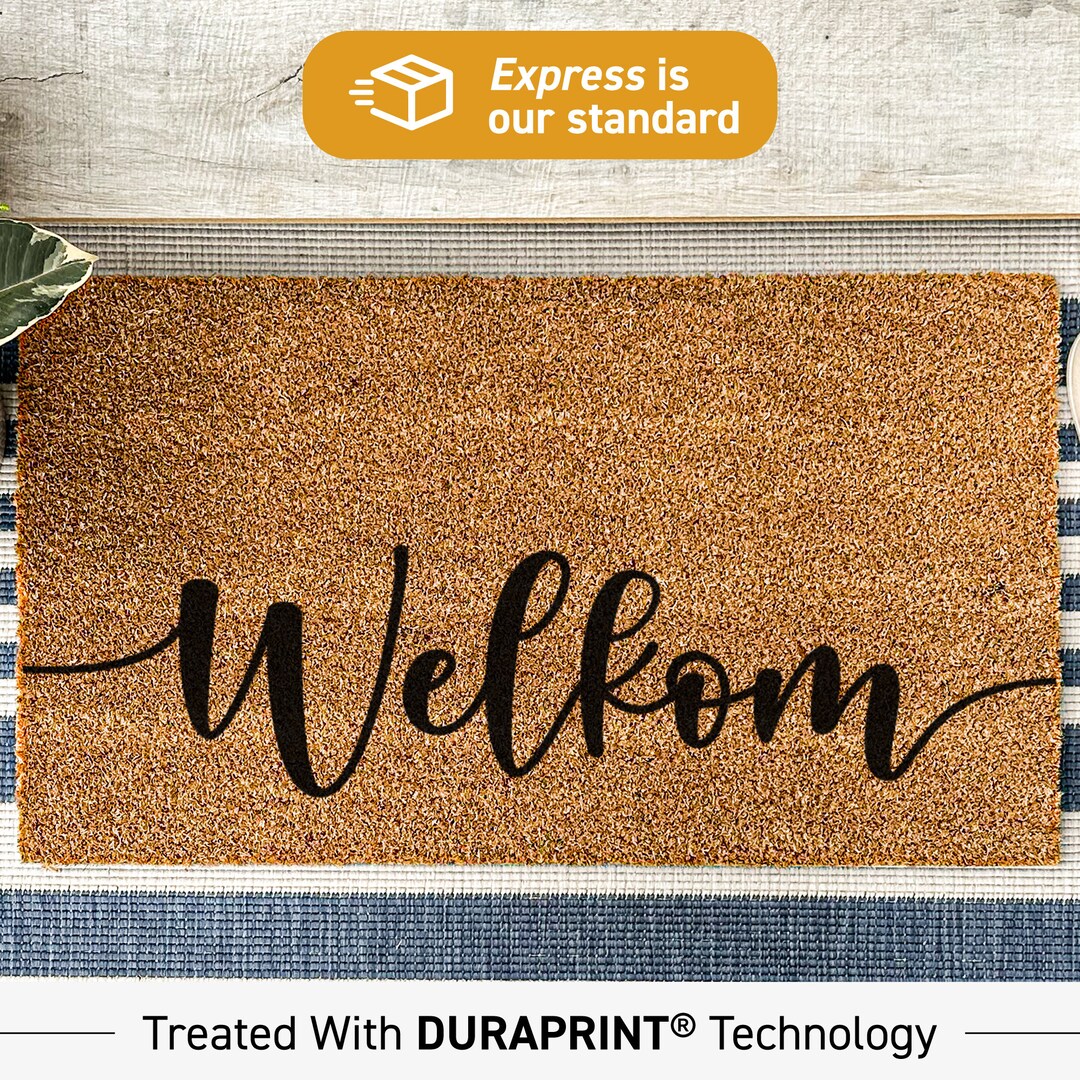 Custom Doormat, Welkom Custom Welcome Mat, Custom Dutch Welcome Home ...
