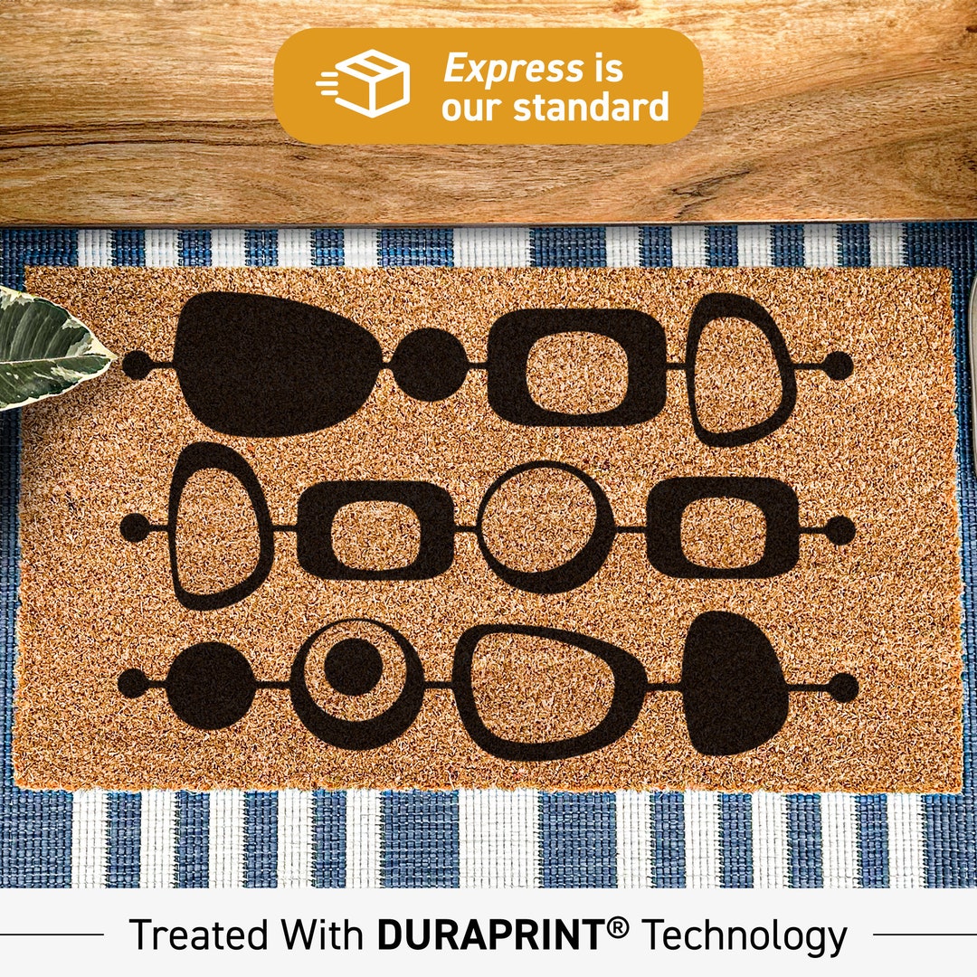 Custom Doormat, Personalised Line Art Doormat, New Home Decorations ...