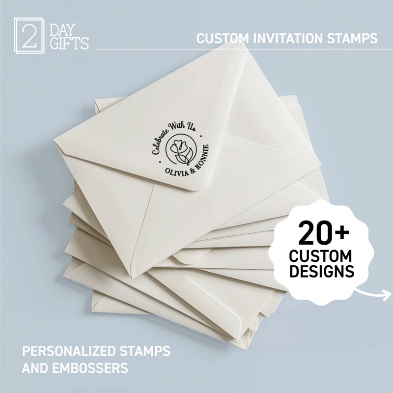 Wedding Invite Stamp - Etsy