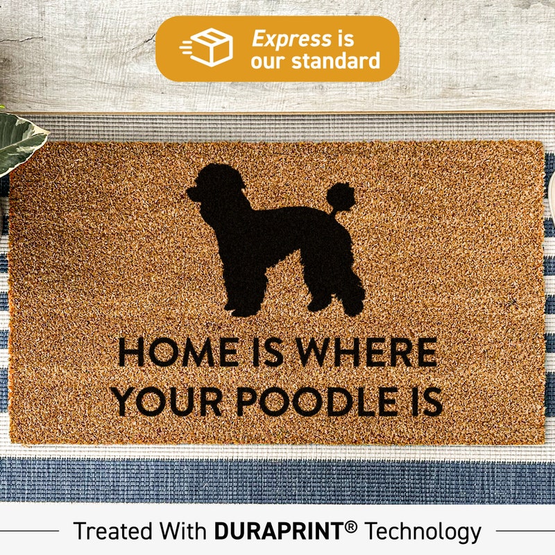 Poodle Rug - Etsy