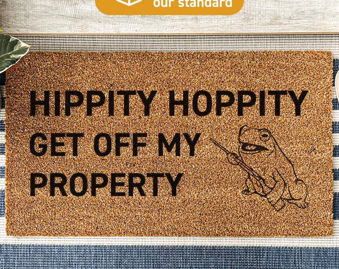 Restricted Access Funny R Rated Movie Doormat, Custom TV and Film ...