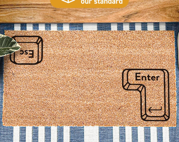 Restricted Access Funny R Rated Movie Doormat, Custom TV and Film ...