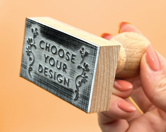 Custom Book Stamp, Bookplate Stamp, From the Library of Custom Book ...