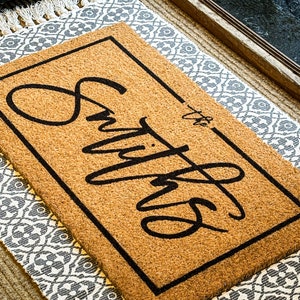 Cotton Layering Rug, Woven Rug, Under Doormat Rug, Layering Rug ...