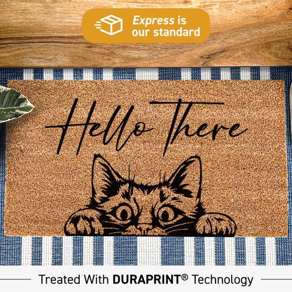 Hello Doormat - Etsy