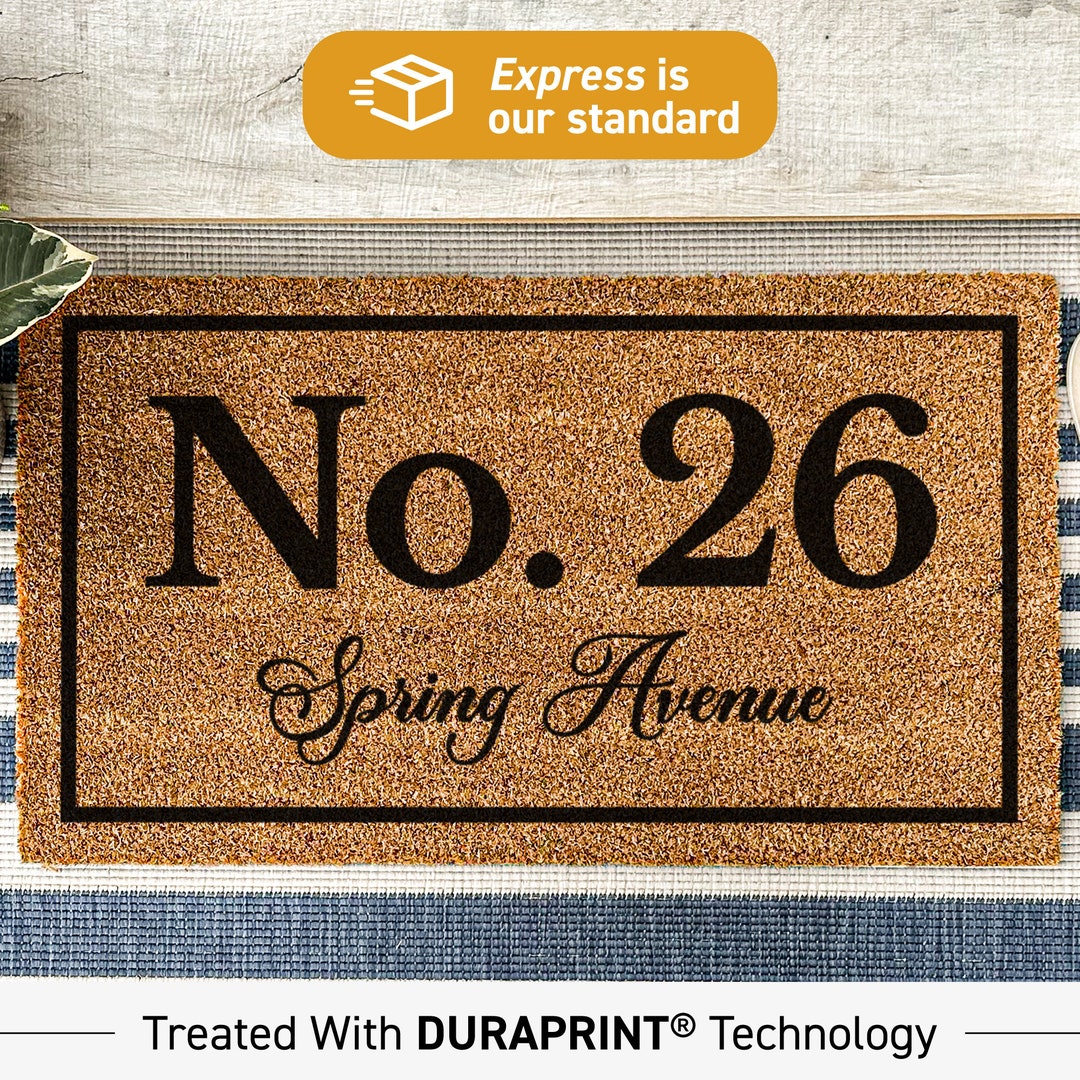 Personalized Business New Home Gift, Customisable House Address Door ...