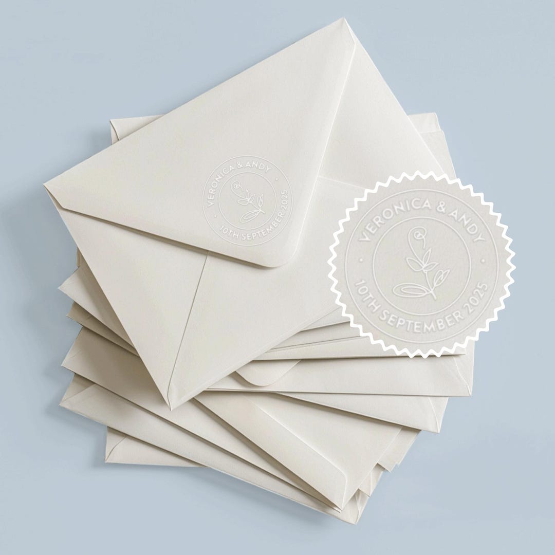 Personalized Wedding Envelope Stamp, Custom Wedding Stamps for ...