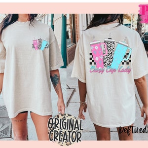 Crazy Cup Lady PNG Cup PNG Sublimation Western Cup Cow Print Instant ...