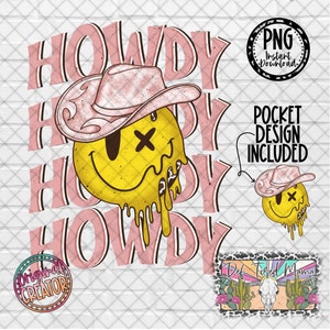 ORIGINAL CREATOR Howdy Png Western Png Western Sublimation Instant ...