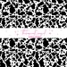 Cow Print Seamless Pattern, Cowhide Seamless Pattern, Repeating Cow ...