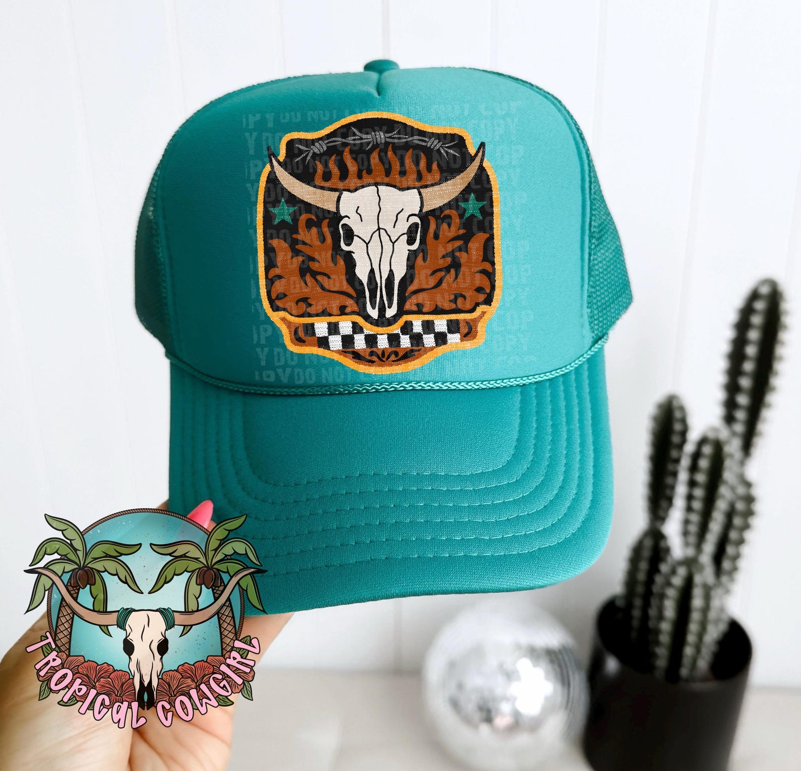 Trucker Hat PNG, Embroidered Trucker Hat Design, Embroidered Trucker ...