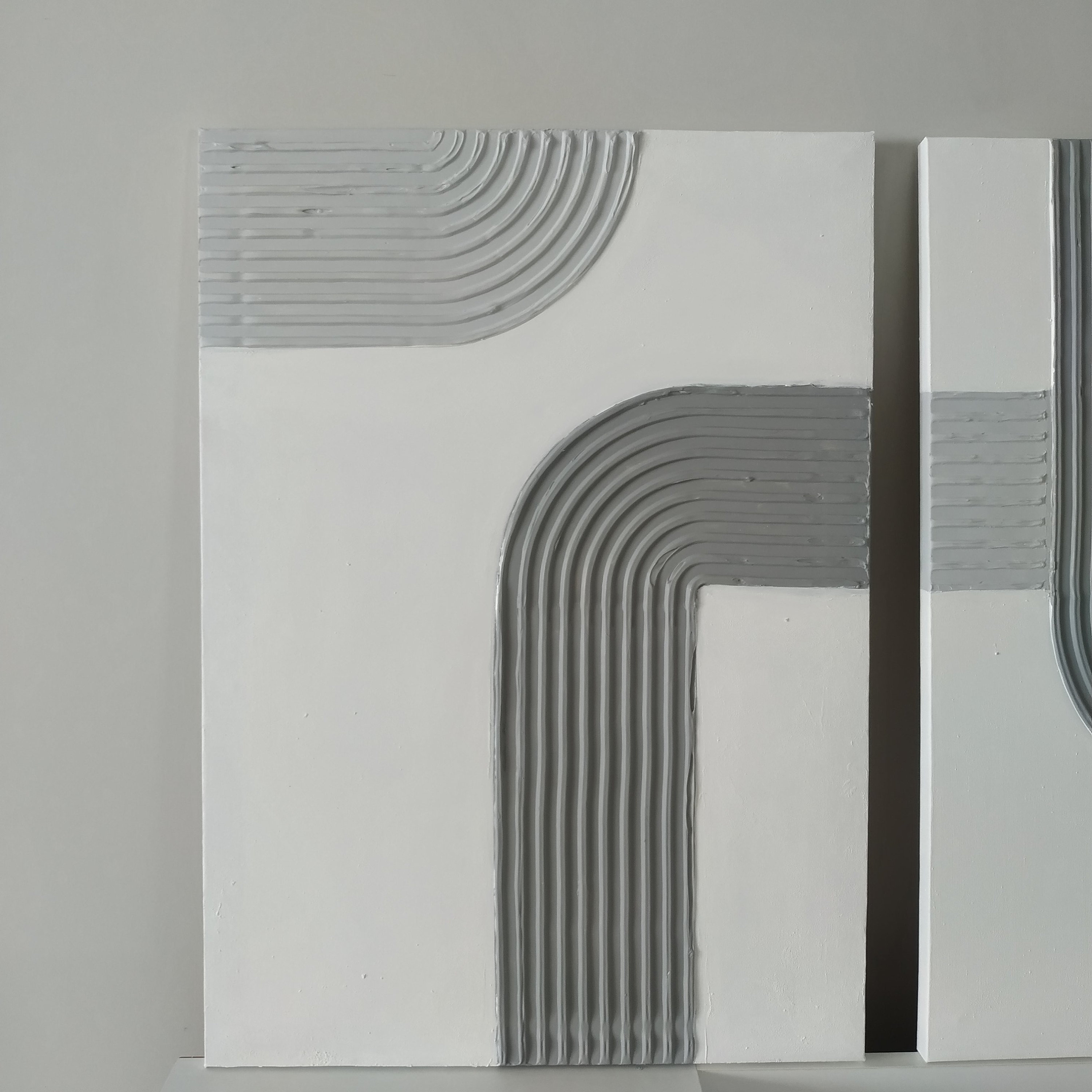 Textured Wall Art, Minimalist Painting, Abstract Painting, Modern Art ...