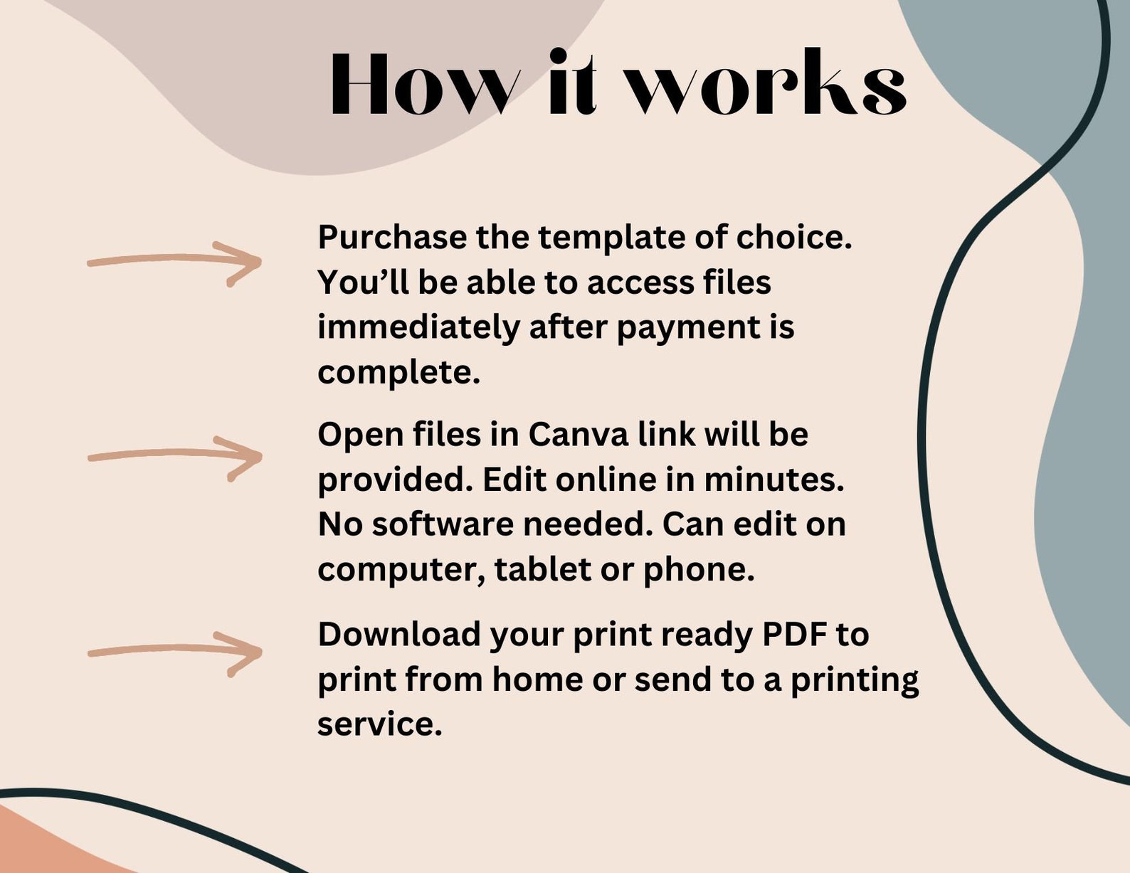 Graduation Announcement Edit & Print Canva Announcement Template - Etsy