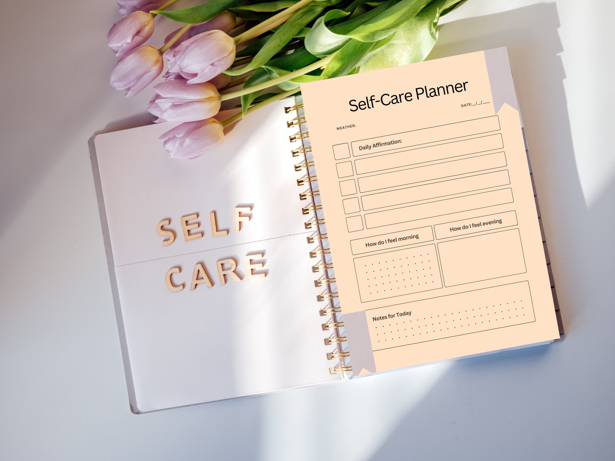 Self-care Planner Printable : Your Daily Companion for Well-being ...
