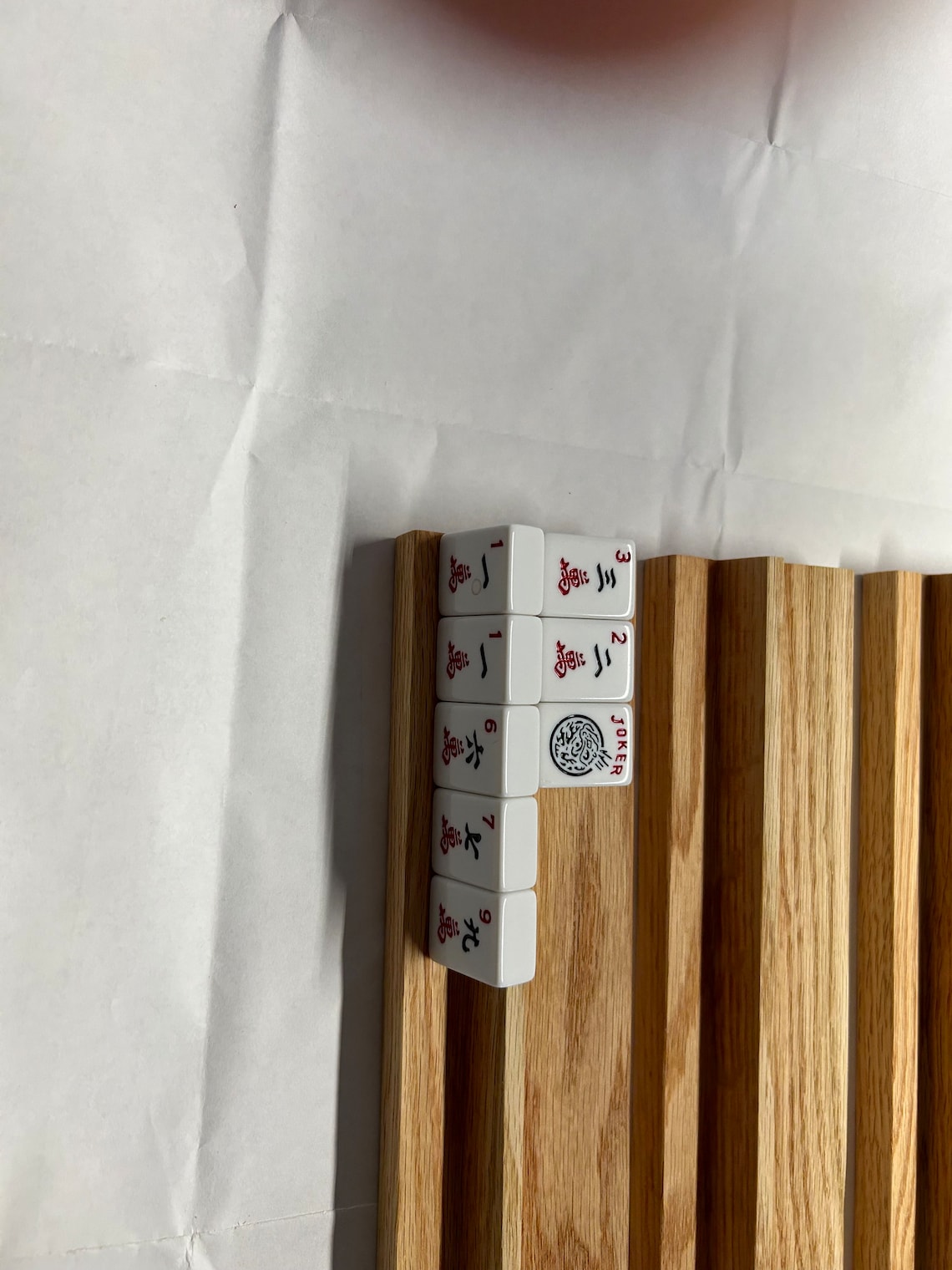 Large Oversized Oak Mahjong Racks for Larger Tiles - Etsy