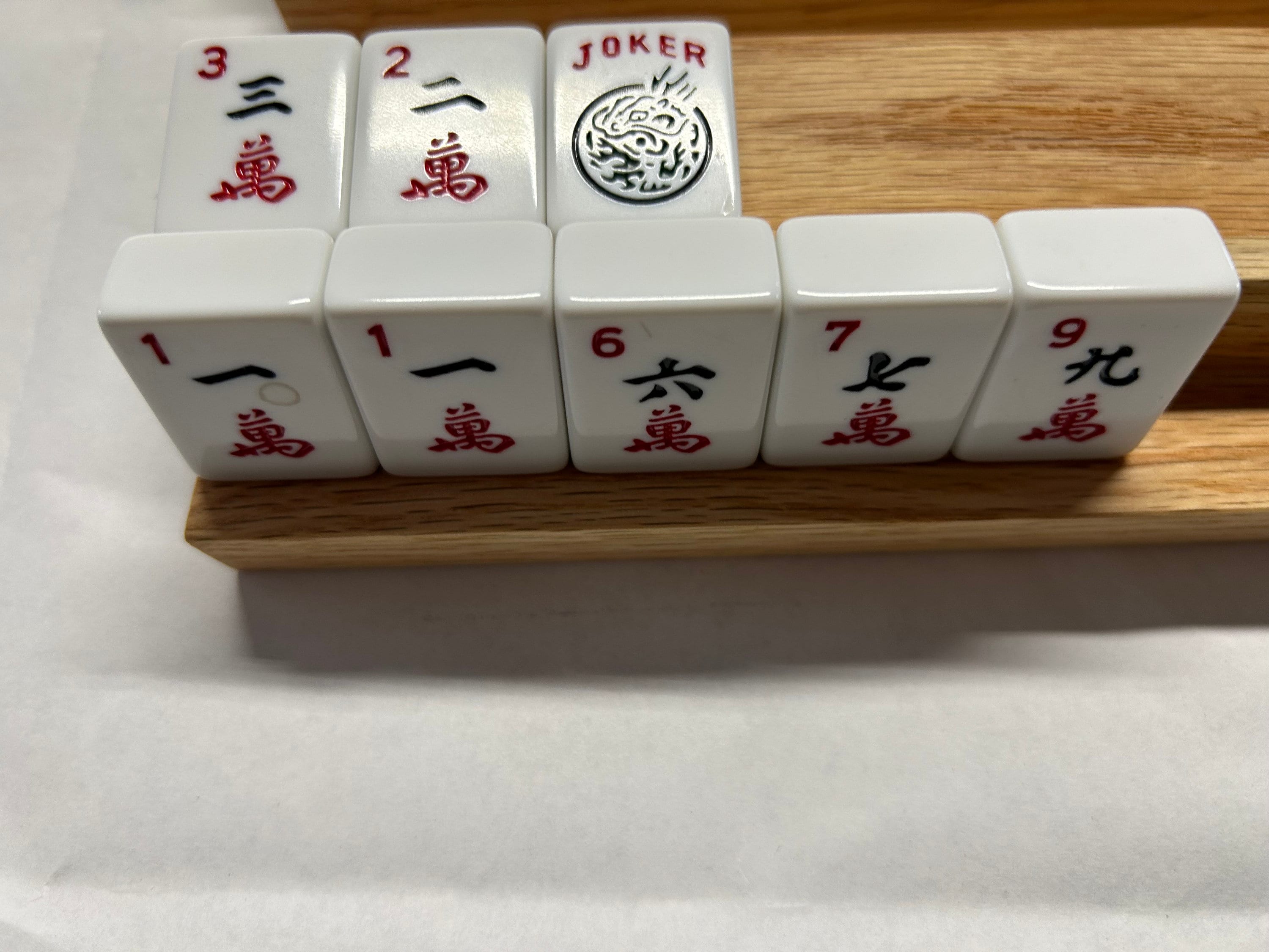 Large Oversized Oak Mahjong Racks for Larger Tiles - Etsy