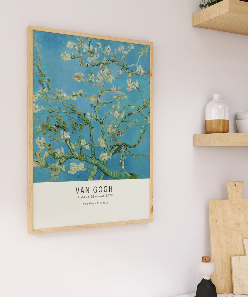 Van Gogh Almond Blossom Print: Vintage Floral Painting (PDF Files) - Etsy
