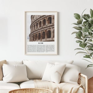 Rome Wall Art, Rome Print, Italy Wall Art Rome Print, Rome Travel Print ...