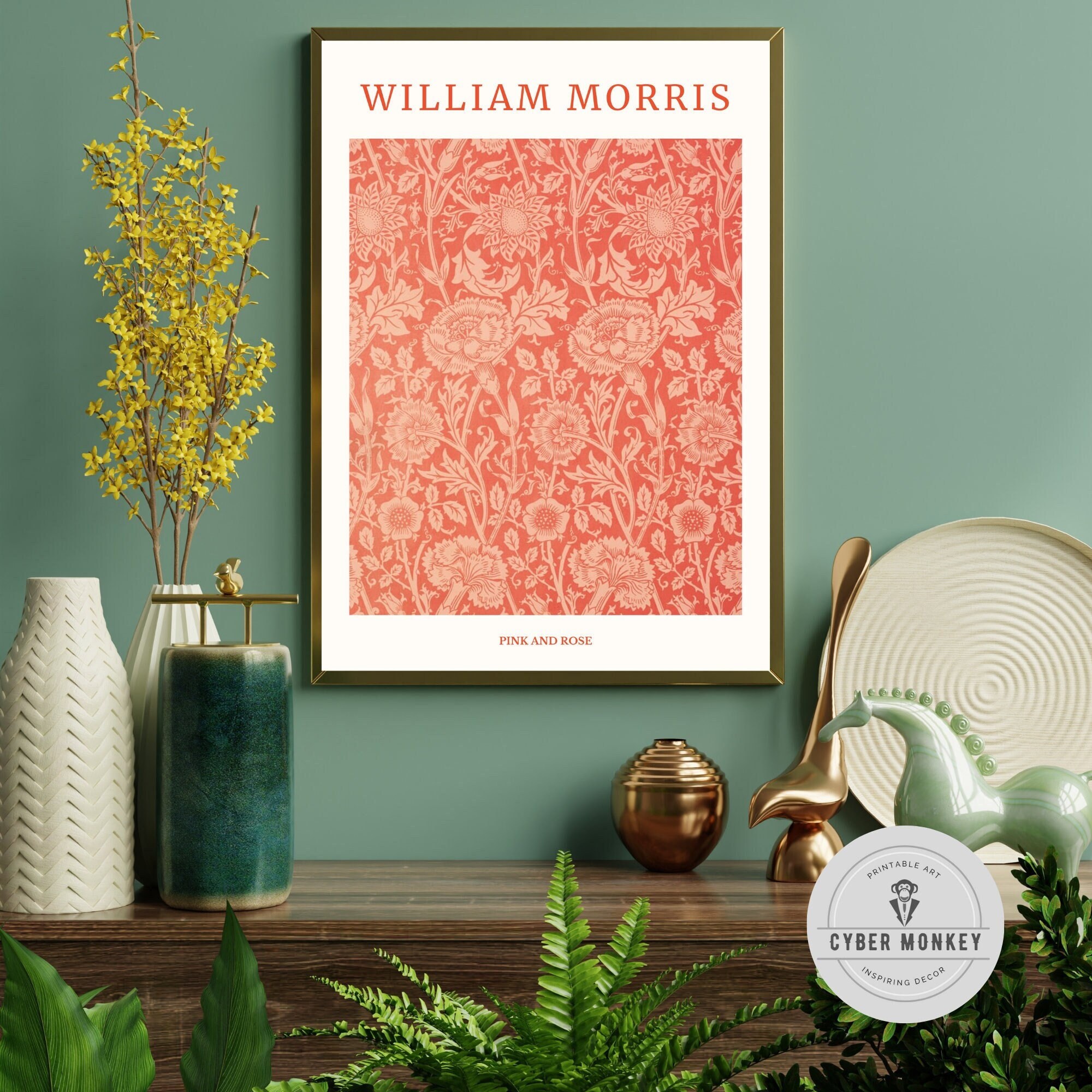William Morris Poster Exhibition Poster William Morris Print Art ...