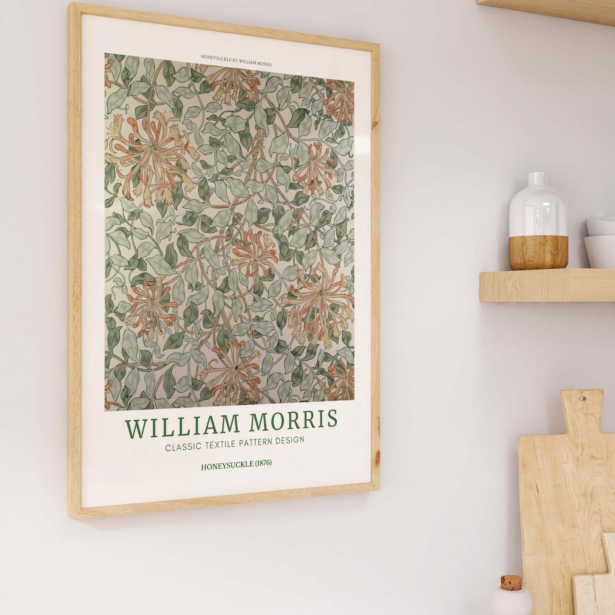 William Morris Poster Exhibition Poster William Morris Print Art Gallery Poster Museum Poster ...