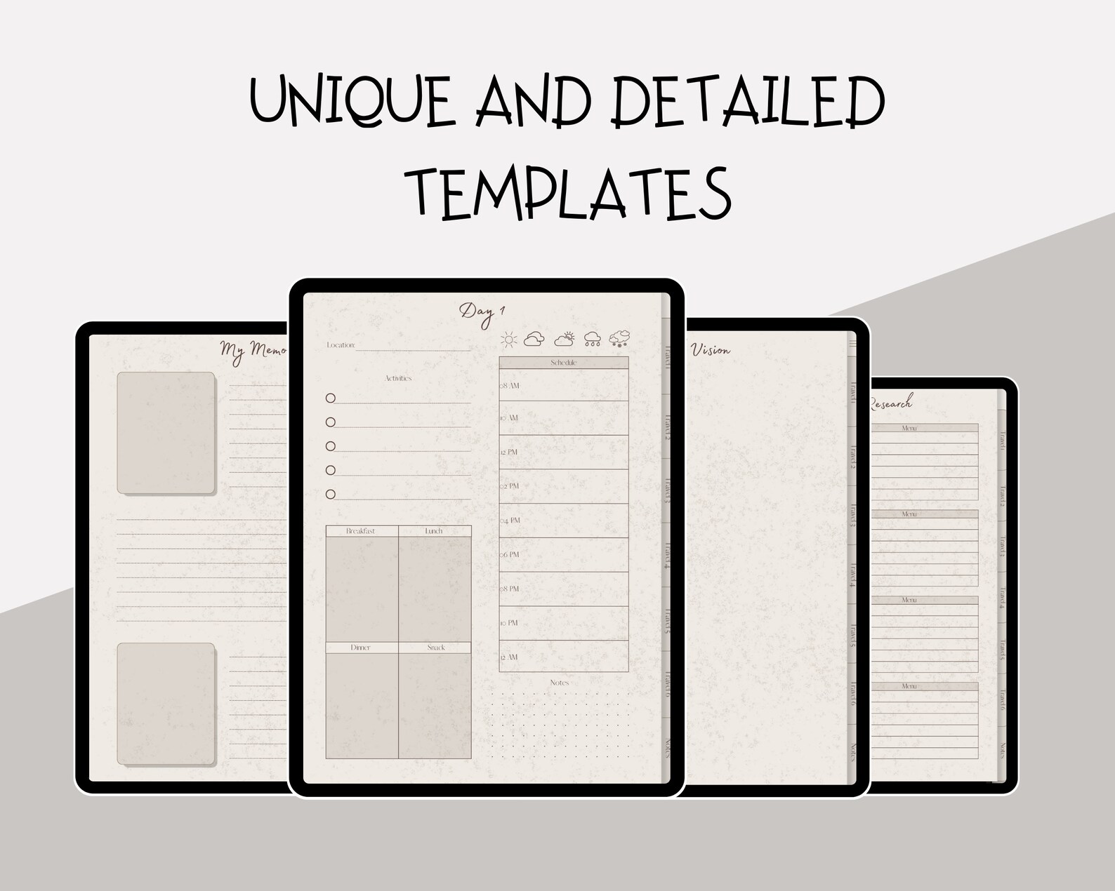 Digital Travel Journal | Travel Planner | Vacation Planner | Travel ...